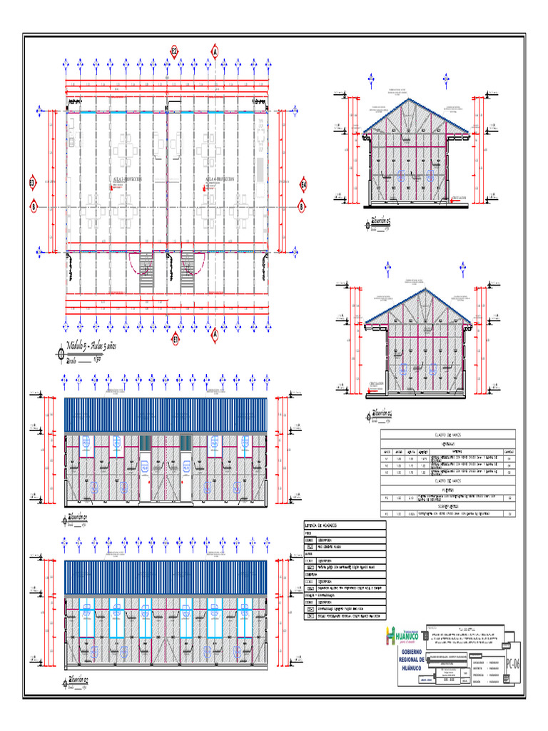 Módulo 5 - Aulas 3 Años: Elevación 03 | PDF
