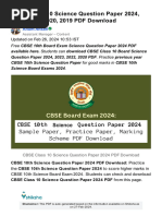 CBSE Class 10 Blueprint 2025 - Chapter Wise Marking Scheme NCERT | PDF ...