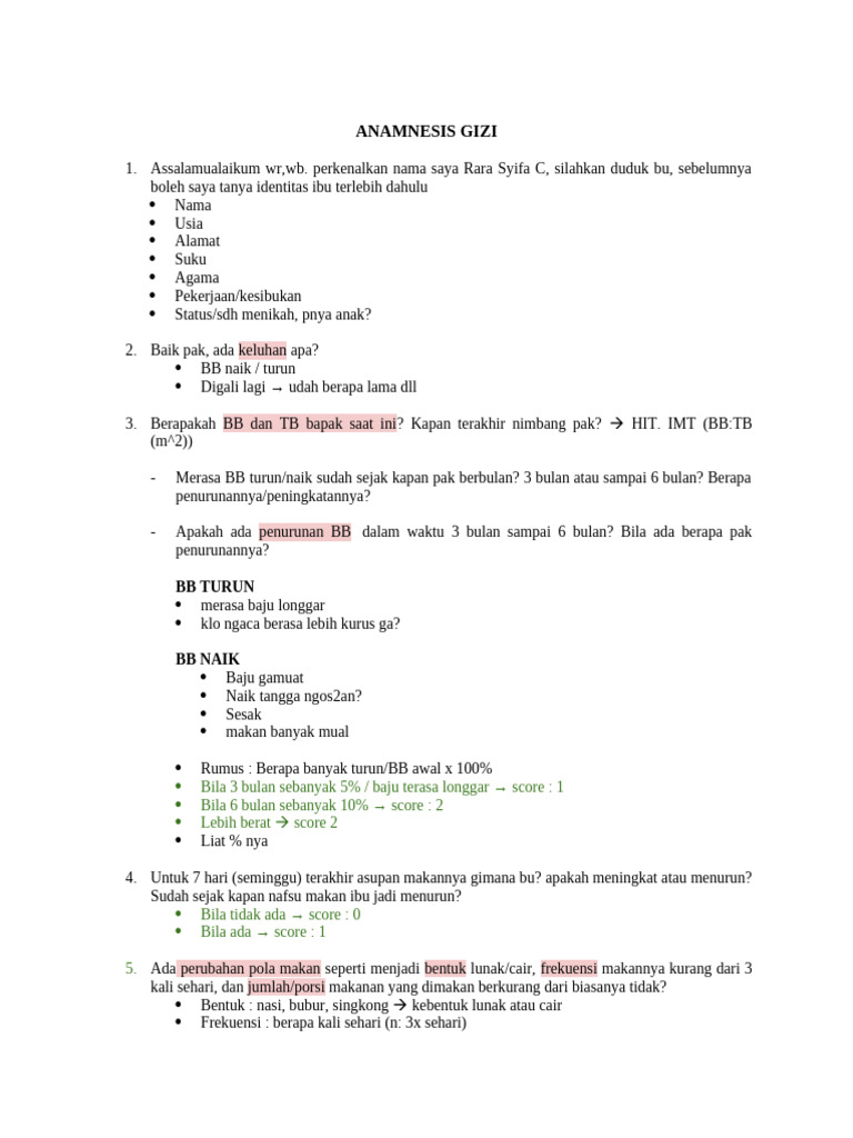 Anam Endokrin & Gizi - Skillab Semester 5 | PDF