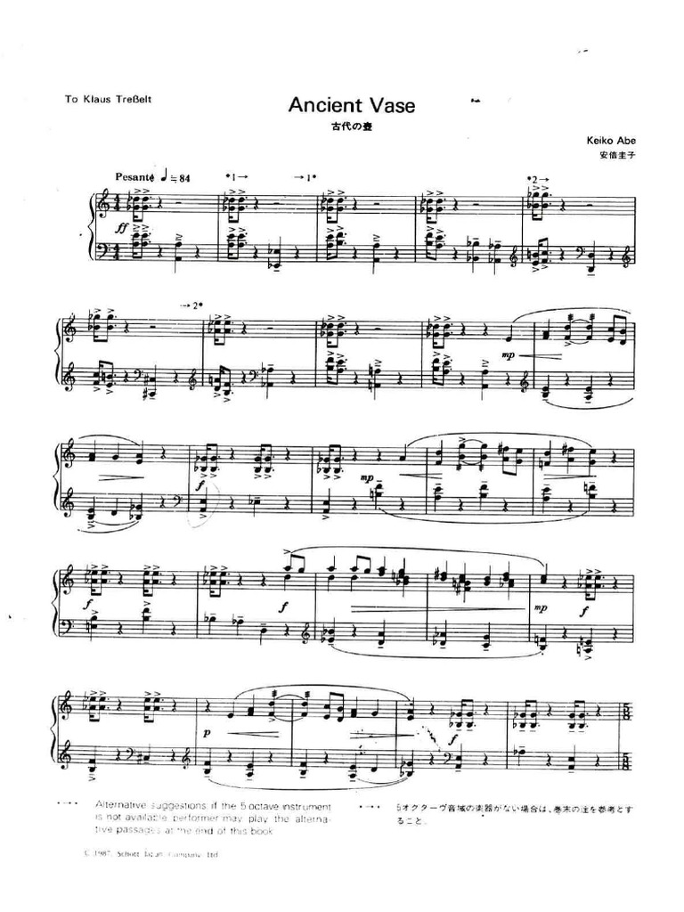 Abe Keiko Ancient Vase Pdf