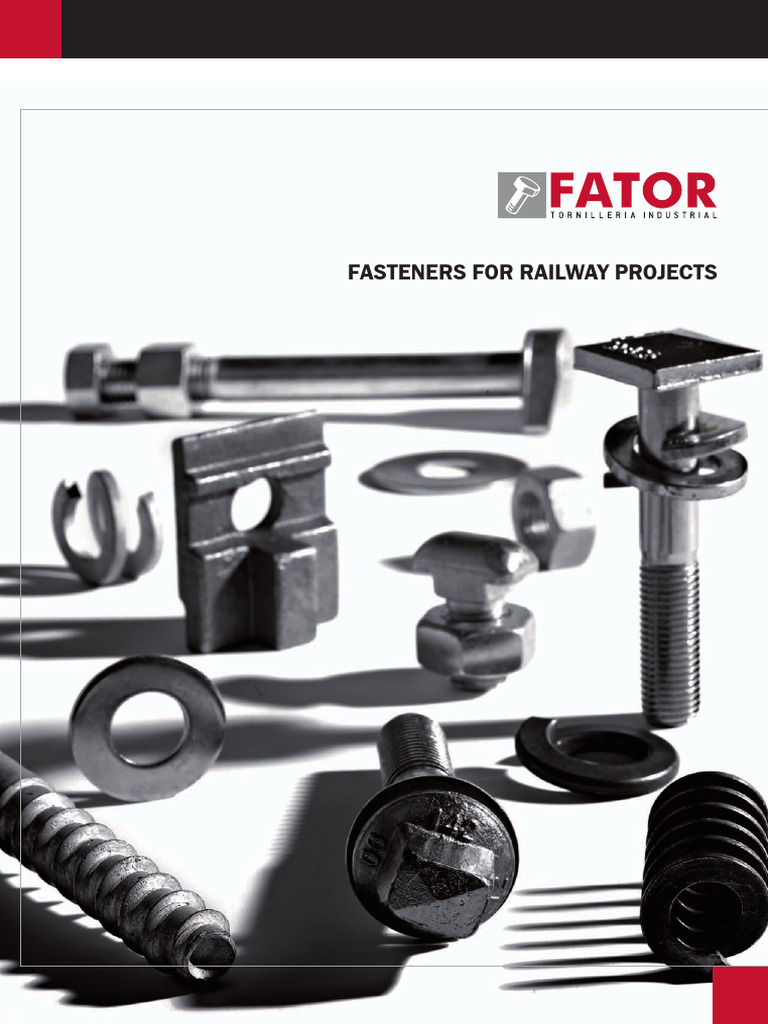 Fasteners For Railway Projects | PDF