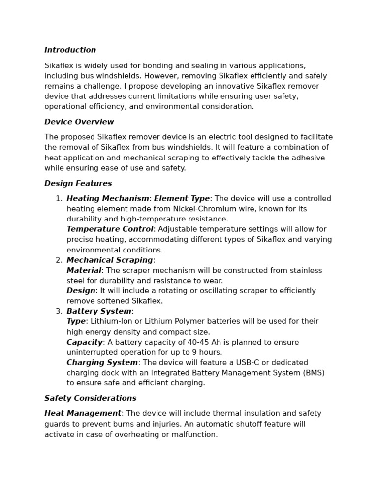 Project Concept Paper | PDF