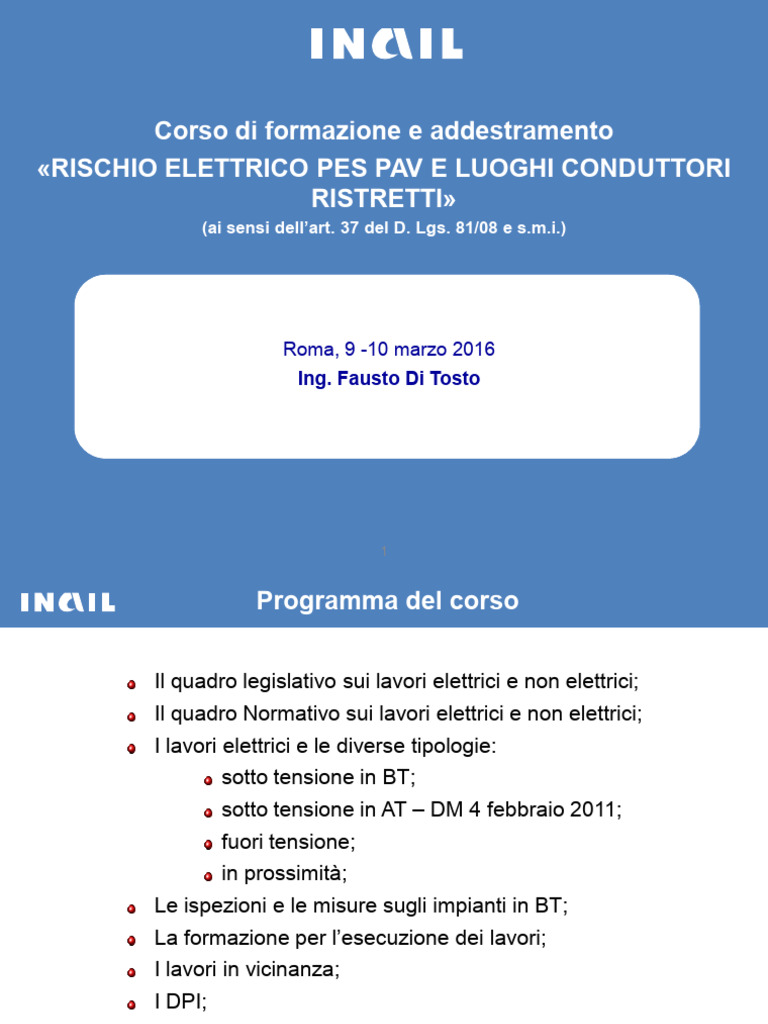 Pes Pav Verificatori Inail - 2 | PDF