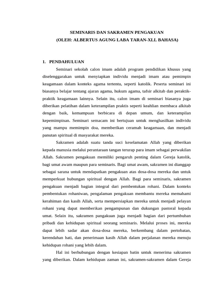 Tugas BINDO-ALBERT | PDF