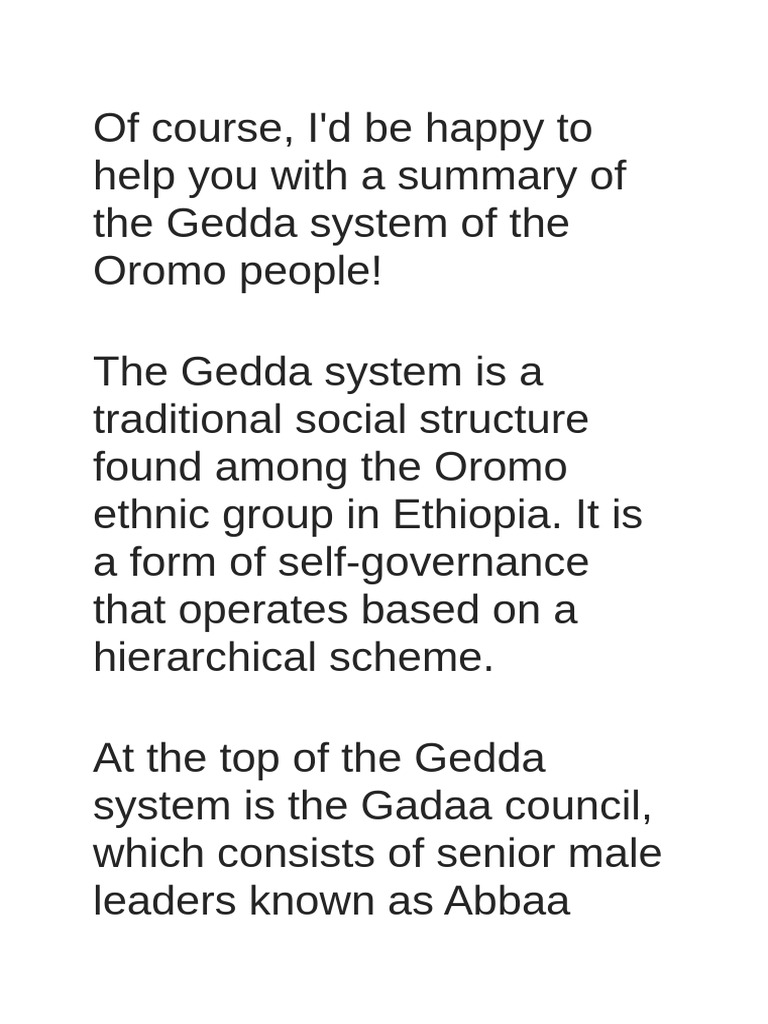 Gedda system _ | PDF