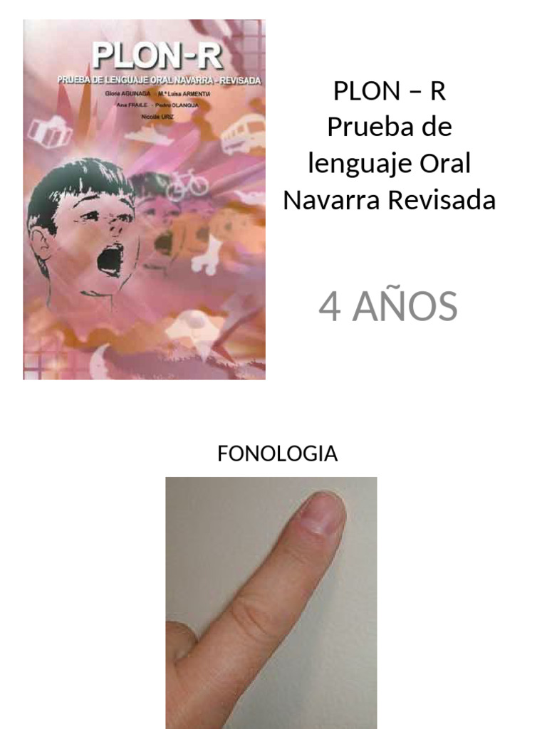 PLON-R IMAGENES 4 años | PDF