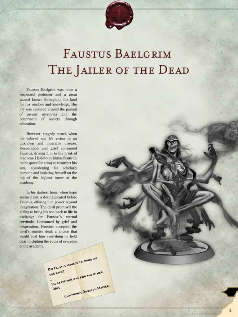 Faustus Baelgrim | PDF