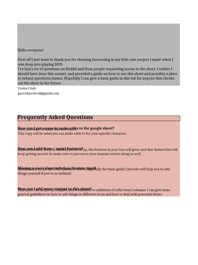 Copia de DND Character Sheet | PDF