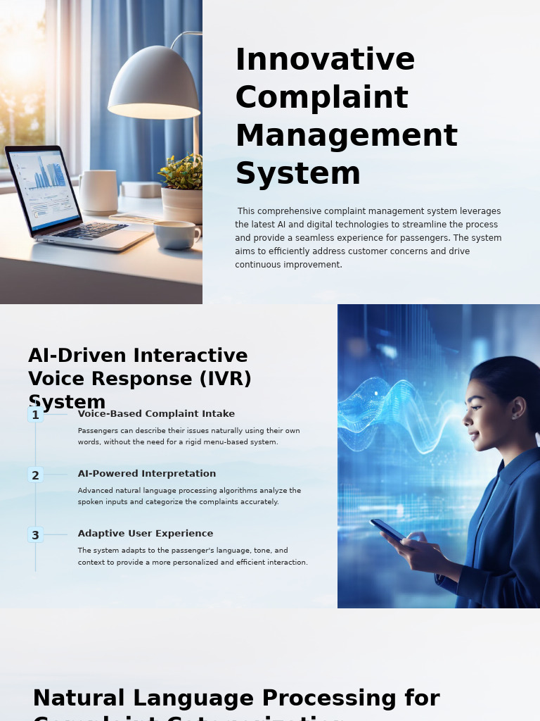 Innovative Complaint Management System | PDF