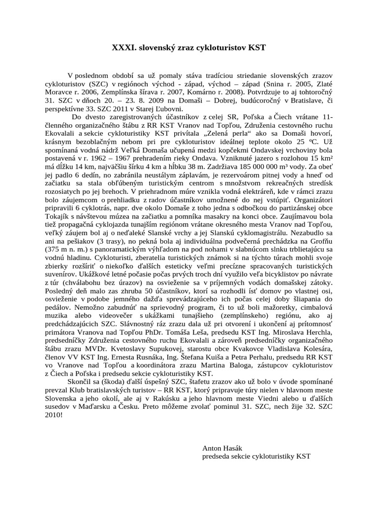 Xxxi - SZC Domasa | PDF