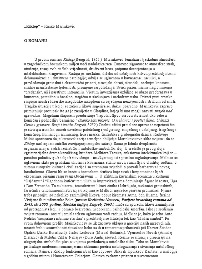 Kiklop | PDF
