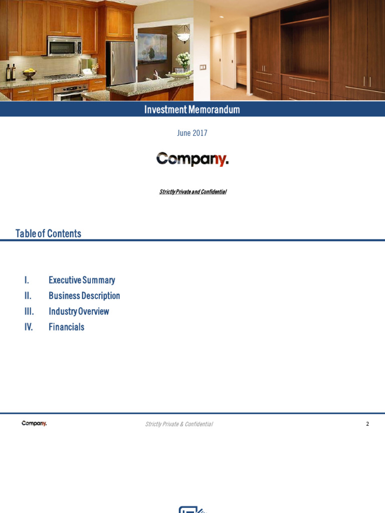 INFO MEMO - Cim-Ppt-Sample-1 | PDF