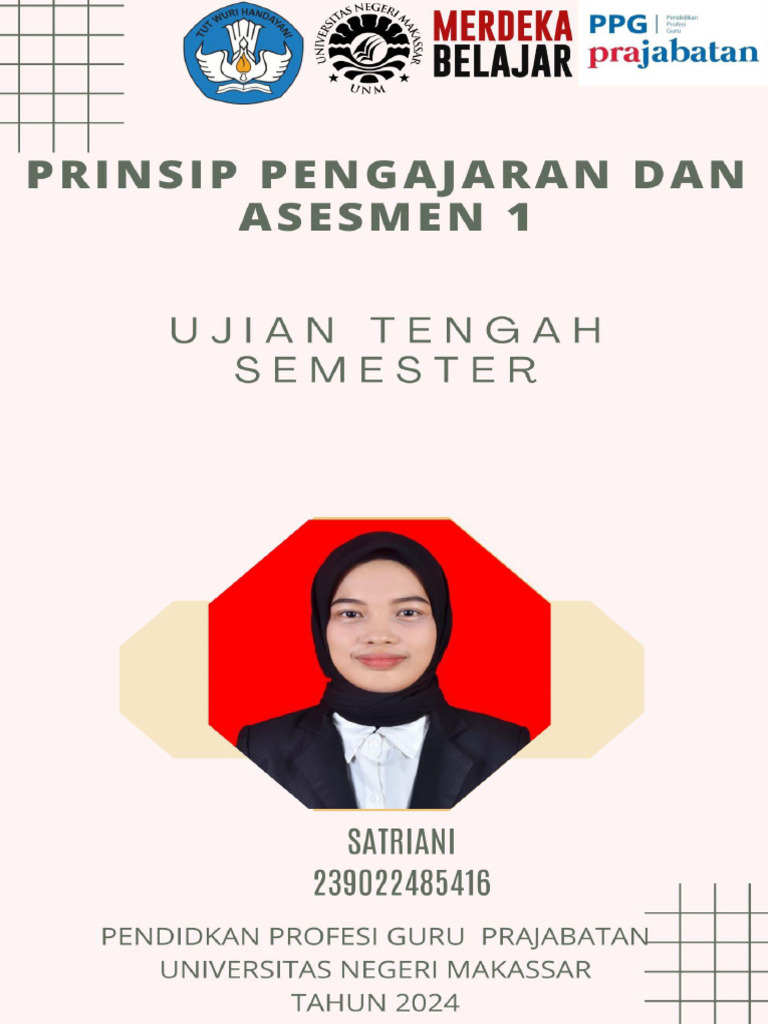 Uts Asesmen - Satriani - 239022485416 | PDF