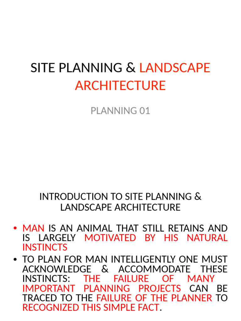 8A-Landscape architecture part 1 | PDF 8A-Landscape architecture part 1 | PDF