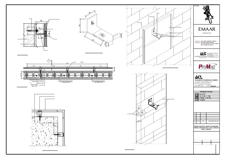 TYP - DETAIL FOR 38mm THK - BOTTICINO MARBLE CLADDING | PDF
