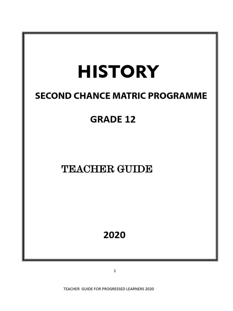 History (Second Chance) | PDF