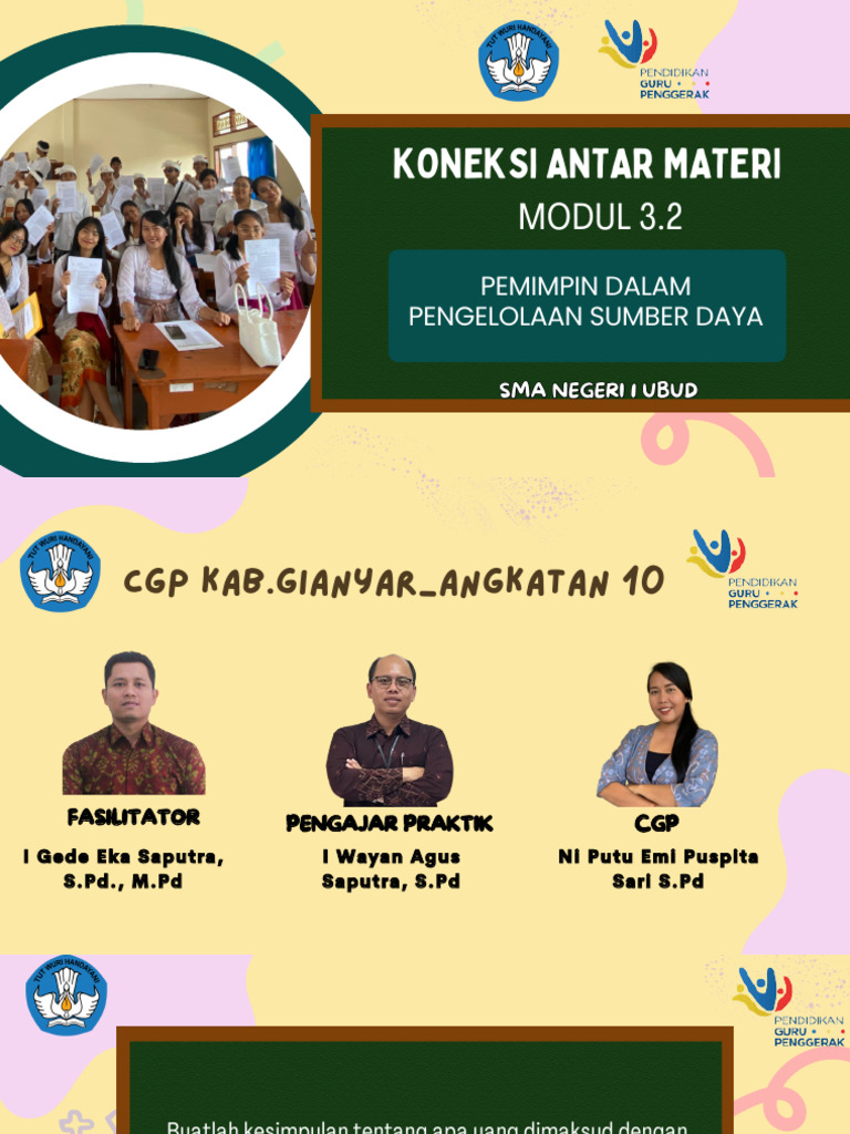 3.2.j. Koneksi Antar Materi - Modul 3.2 - Ni Putu Emi Puspita Sari | PDF
