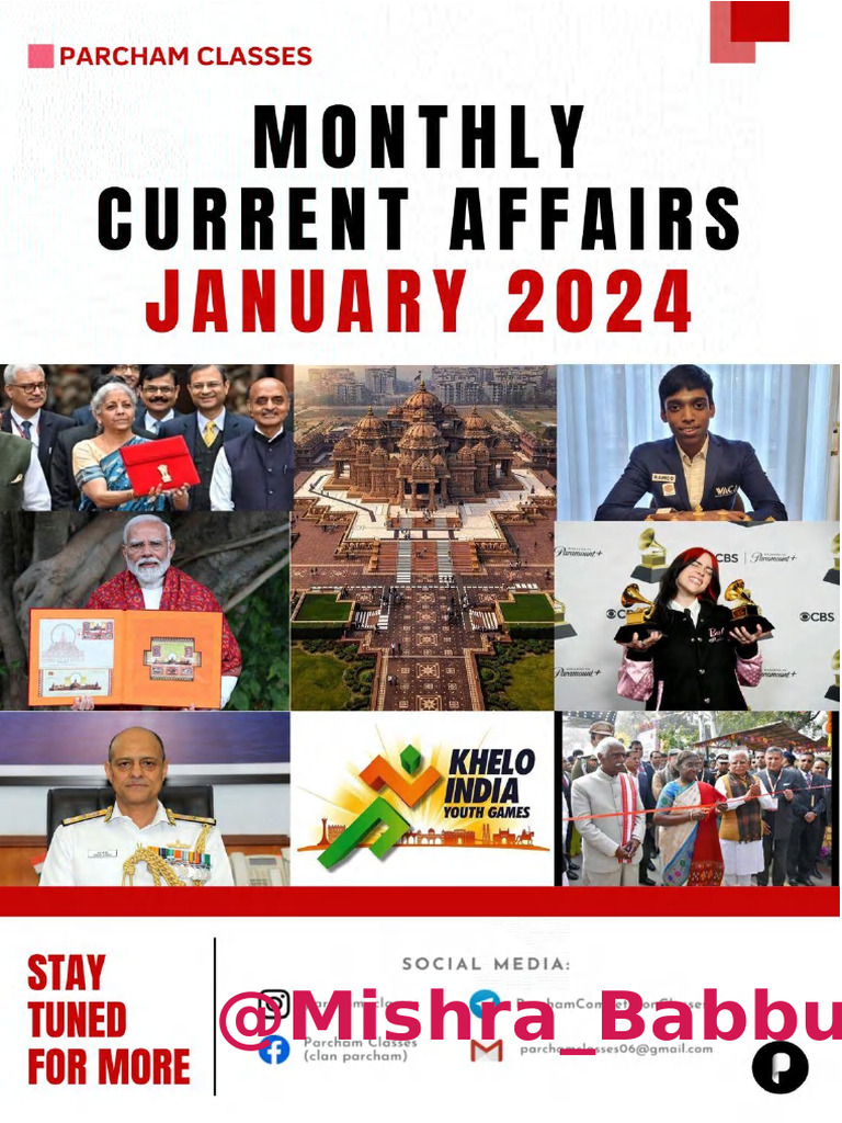 Jan-May Parcham CA (Theory) | PDF