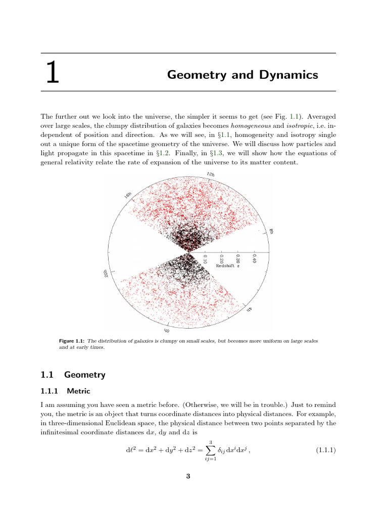Chapter1_Baumann_Geometry_Dynamics | PDF