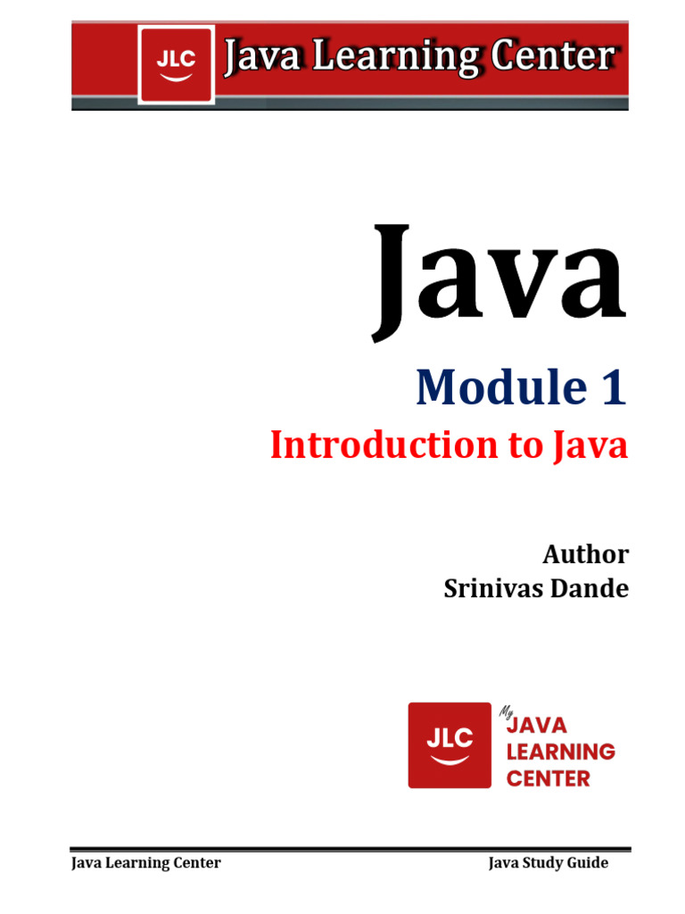 Java Study Guide - M1 - Final-1 | PDF