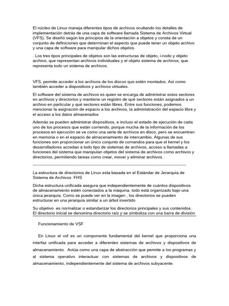 RESUMEN FILE SYSTEM | PDF