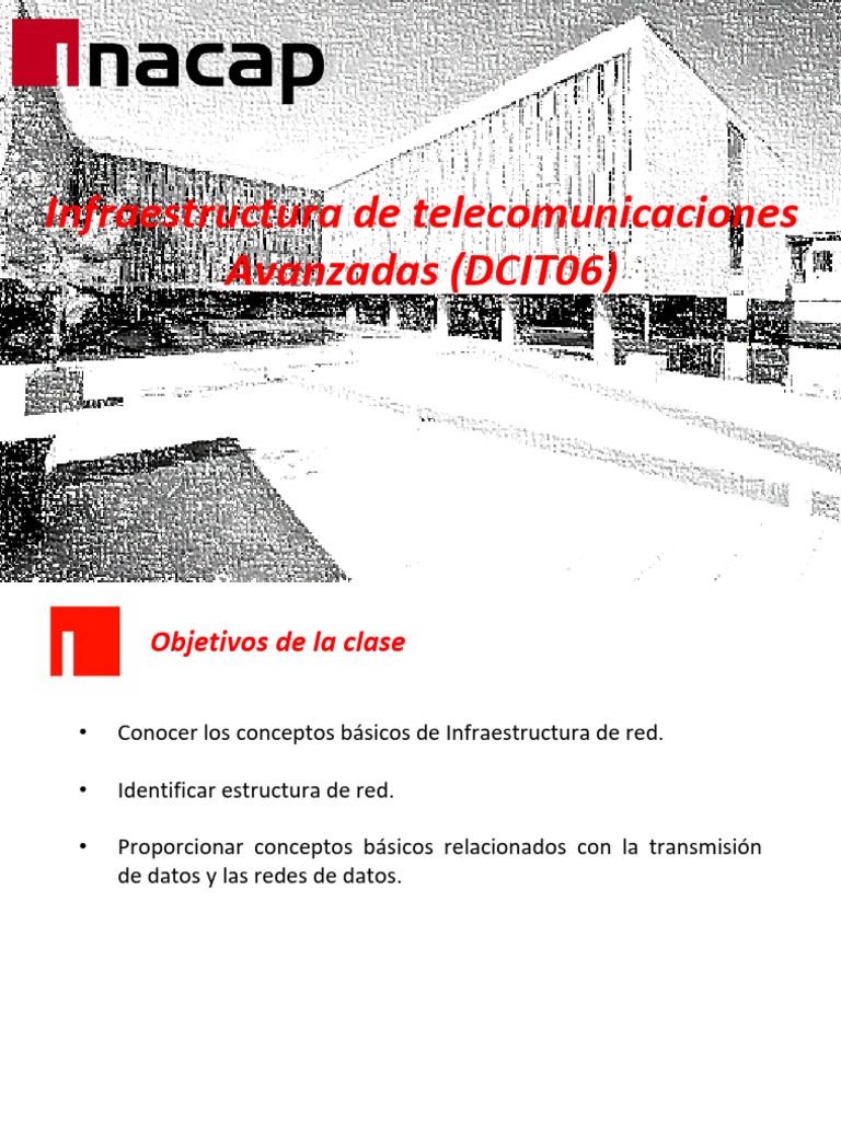 Infraestructura de Telecomunicaciones Avanzadas | PDF ...