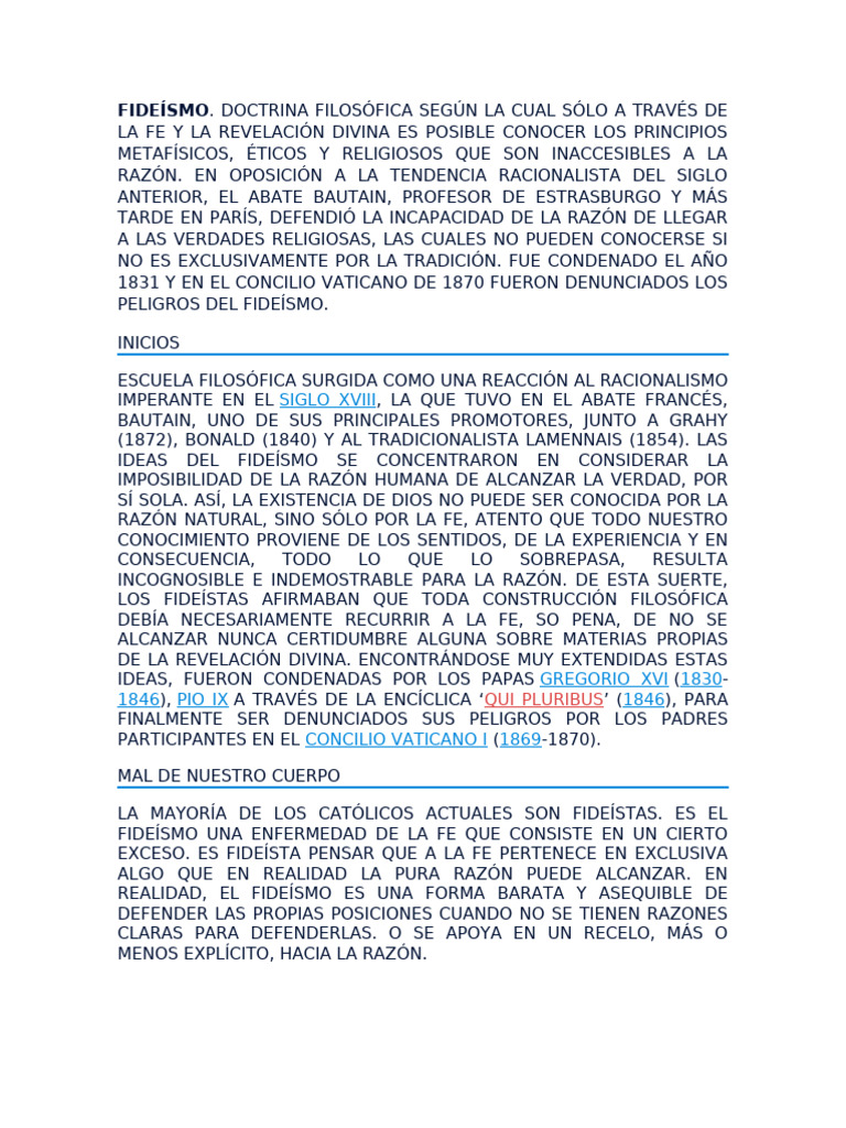 FIDEÍSMO Elias | PDF