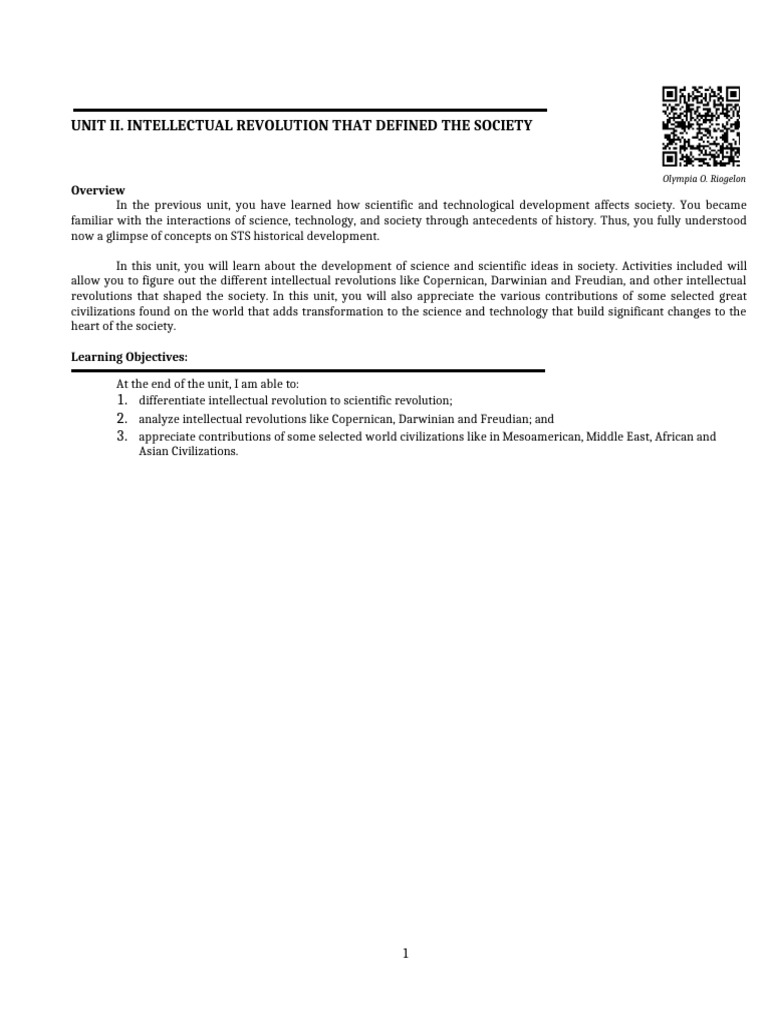 STS E Module Chapter 2 | PDF