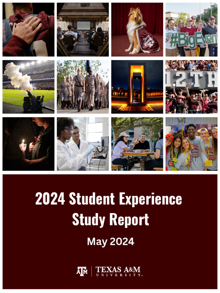 2024 Texas A&M Student Experience Report | PDF | Parking | Social Media