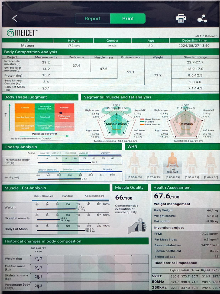 Fat Test Report | PDF