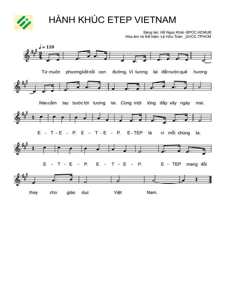 Hanh Khúc ETEP Vietnam - HNK - HCMUE | PDF