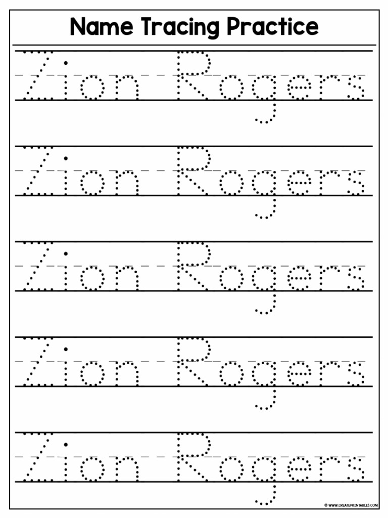 Name - Tracing - Practice 33F6 50A7 618B | PDF