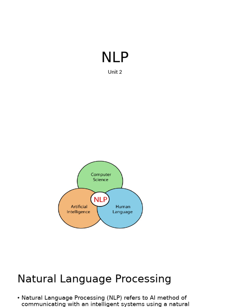 NLP Unit2 | PDF
