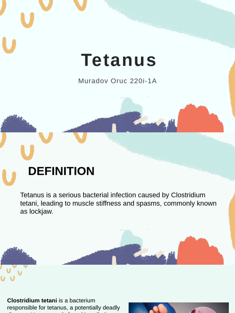 Tetanus | PDF
