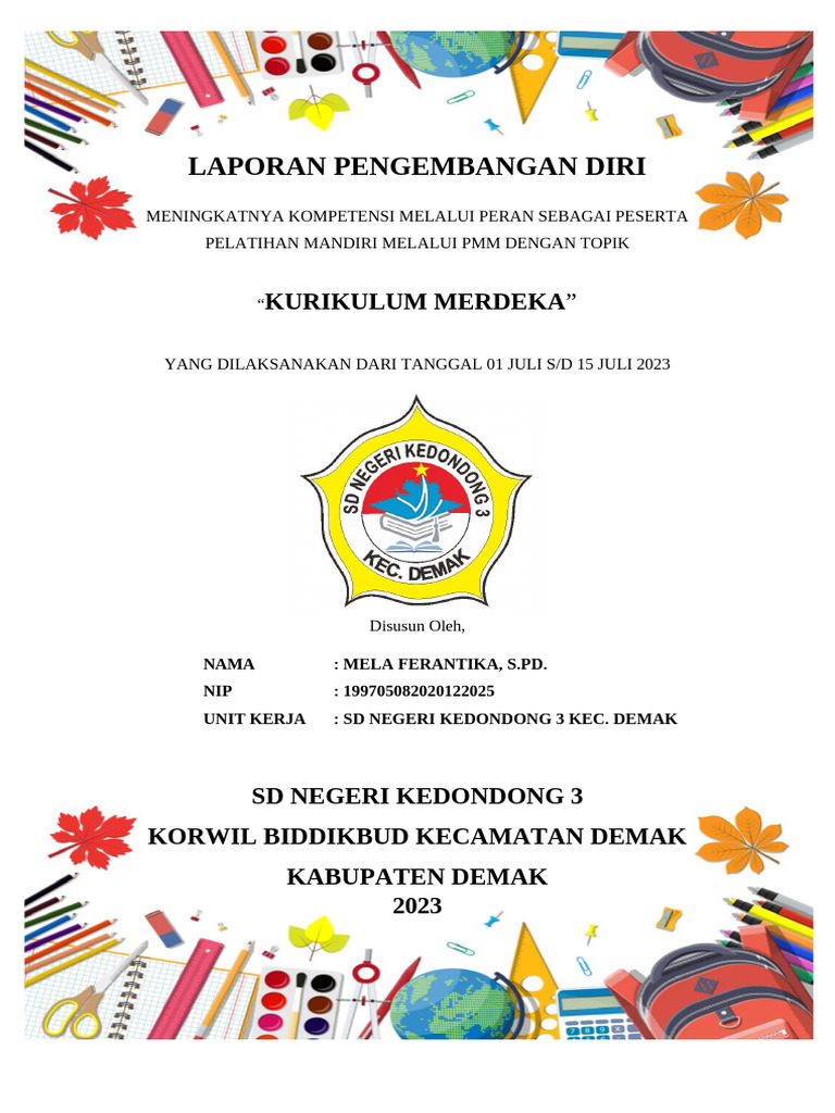 Pdf. PD PMM Kurikulum Merdeka. | PDF | Karier & Perkembangan