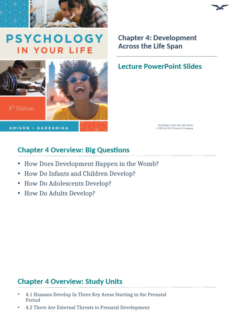 Psylife4 Ch04 Lecppt 2 | PDF