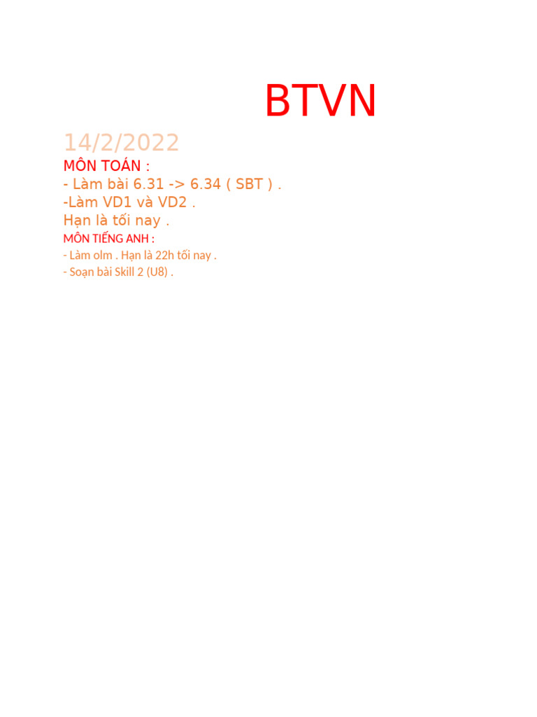 BTVN 142 | PDF