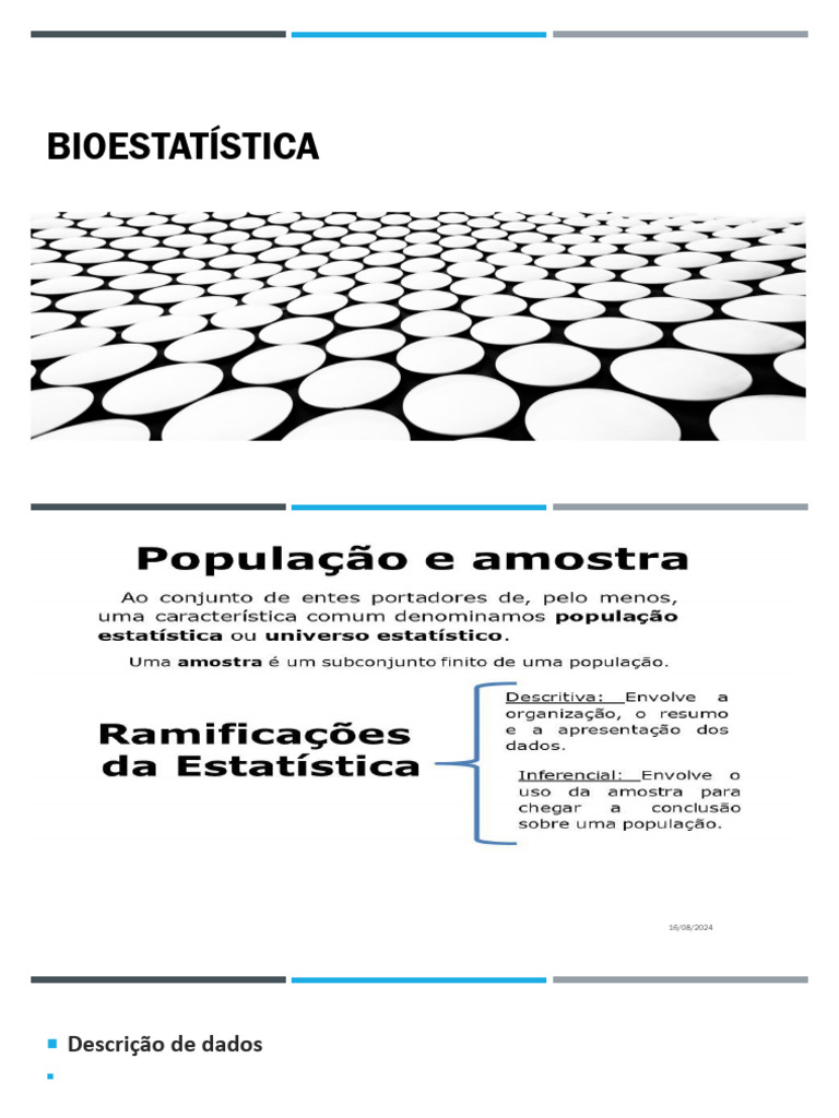 Bioestatística Aula 2 | PDF