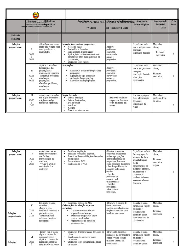 Mat - 7a - III Trim 2024 | PDF