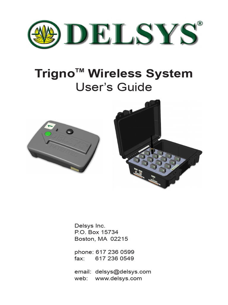 Trigno Users Guide | PDF