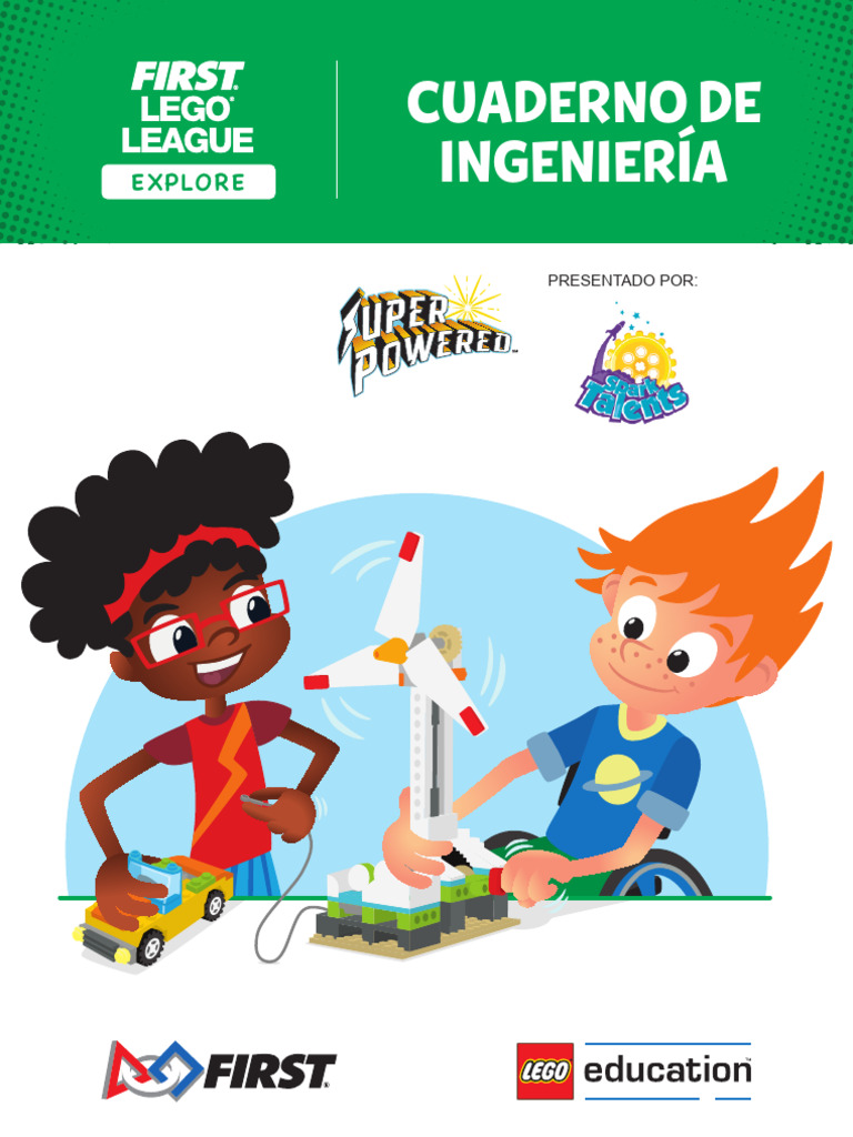 FLL - Explore Cuaderno de Ingenieria - Superpowered | PDF