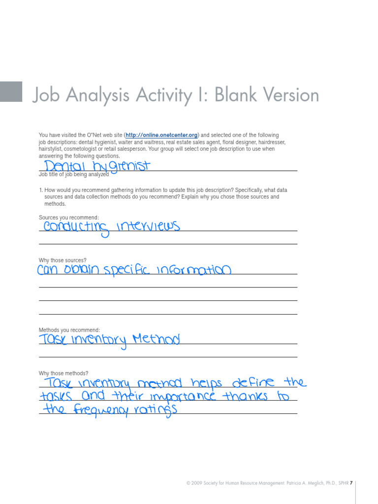 HRM - 5 - InClassActivity (Team 7) | PDF | Perception | Psychology