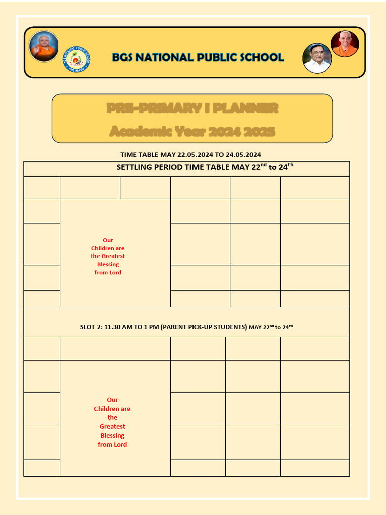 PP1A May Planner | PDF