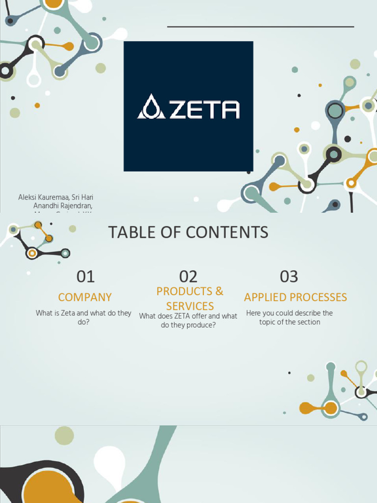 Zeta presentation | PDF