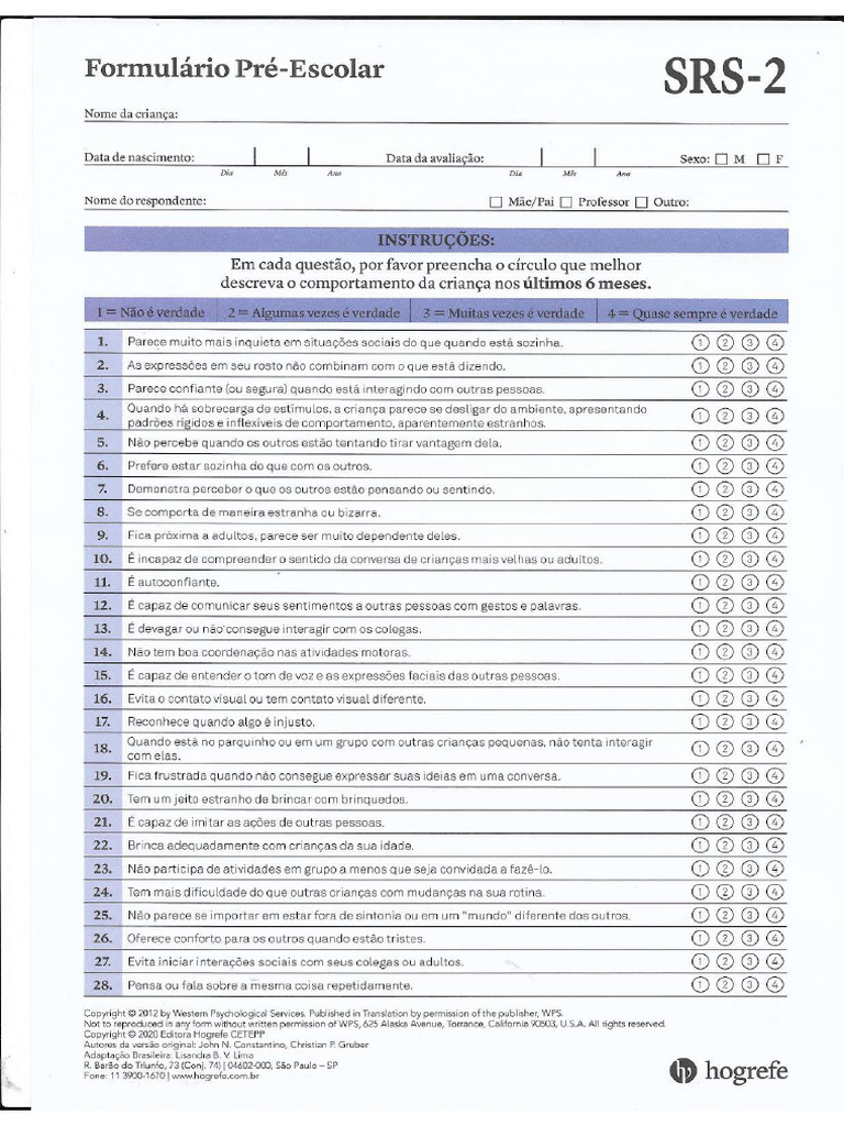 Srs-2 Pre Escolar 1 - 230127 - 171055 | PDF