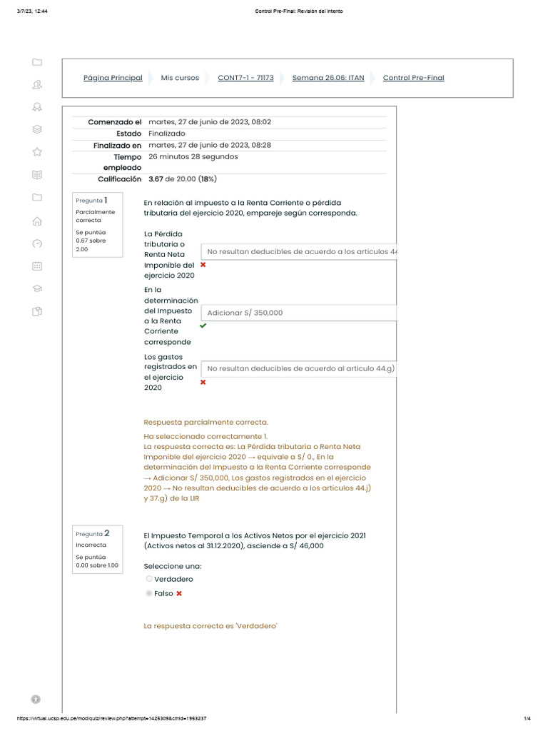 Control Pre-Final | PDF