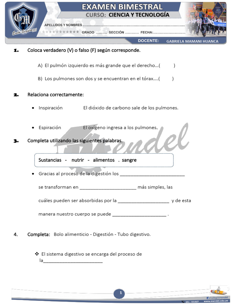 examen II CC Y TT | PDF