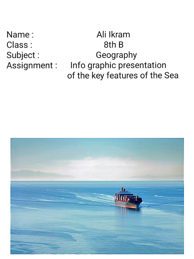 Ali Geography 1st Assignment | PDF