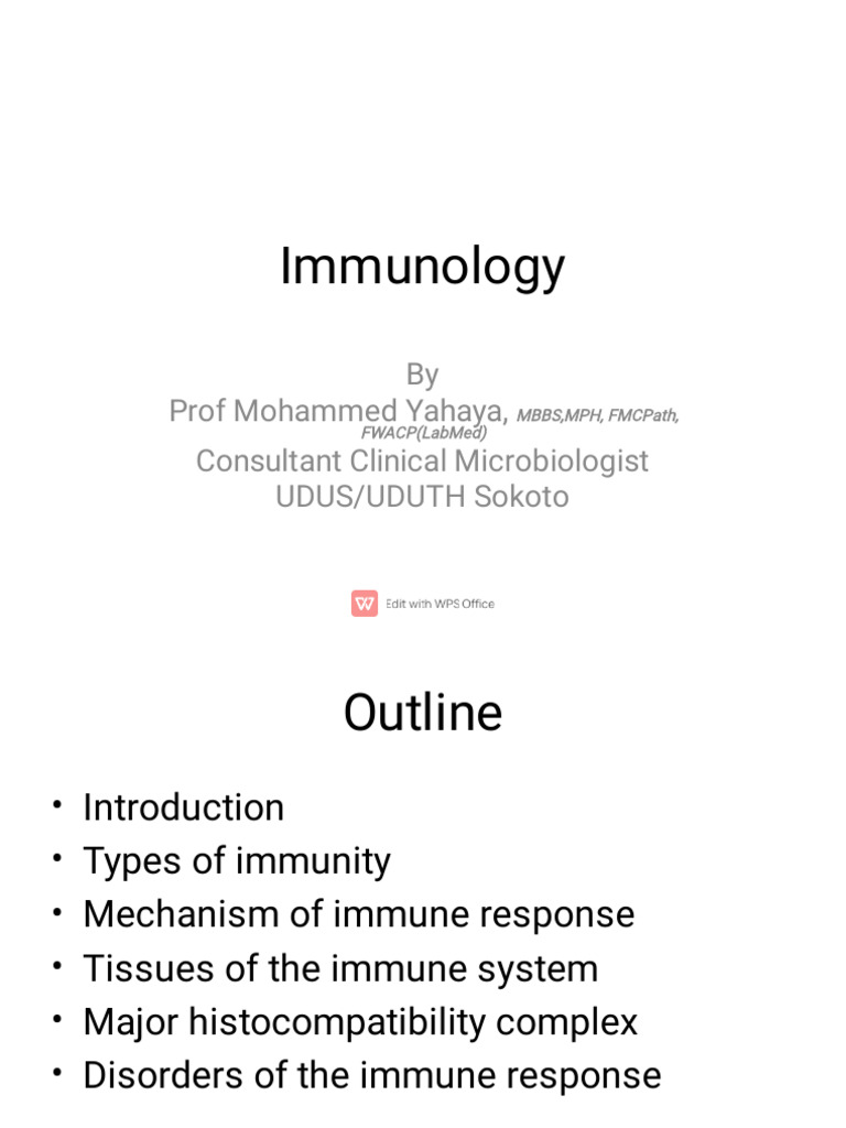 Immunology | PDF
