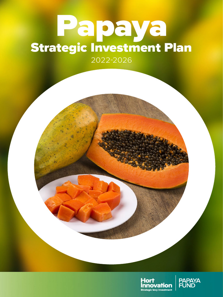 Hort Innovation Sip 2022 26 Papaya | PDF
